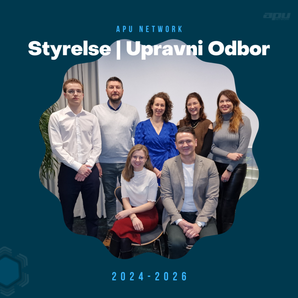 APU Network består organisatorisk av en styrelse